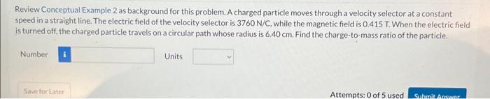 Solved Review Conceptual Example 2 as background for this | Chegg.com