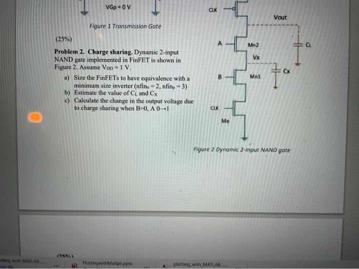 Problem 3. Non-inverting buffer. Figure 3 shows a | Chegg.com