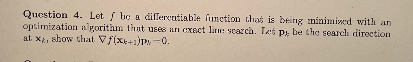 Solved Question 4. ﻿Let f ﻿be a differentiable function that | Chegg.com