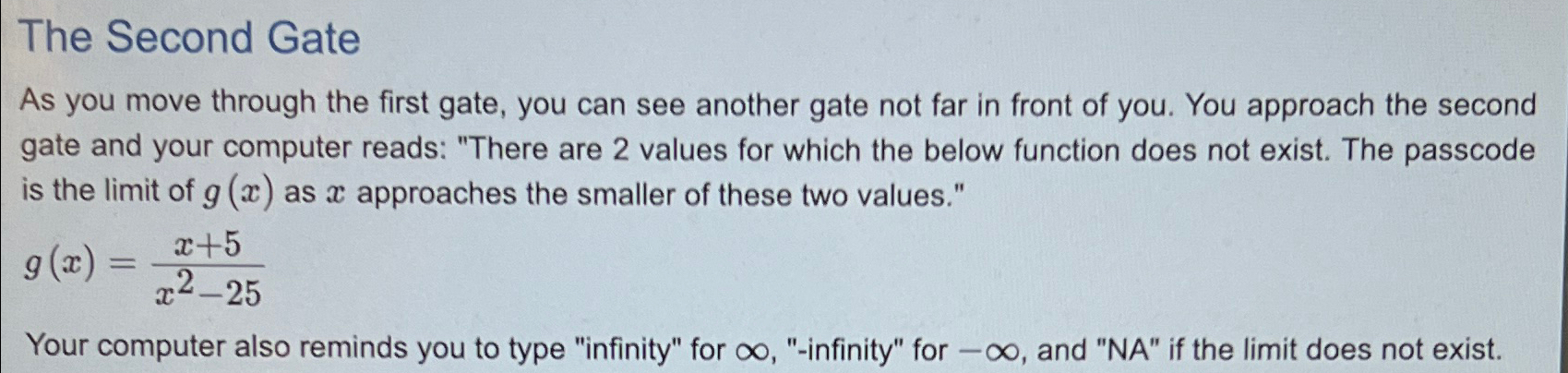 Solved The Second GateAs you move through the first gate, | Chegg.com