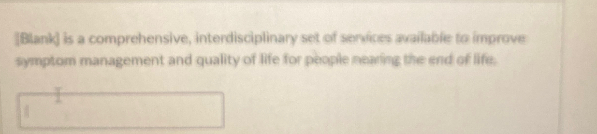 Solved ?______ is a comprehensive, interdisciplinary set of | Chegg.com