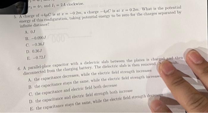 Solved 18. Two long straight parallel wires, a and b, are | Chegg.com