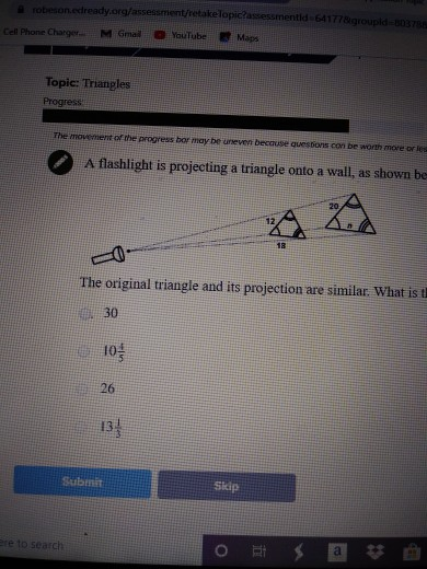 Solved robeton edready.org/assessment/retakelopic | Chegg.com