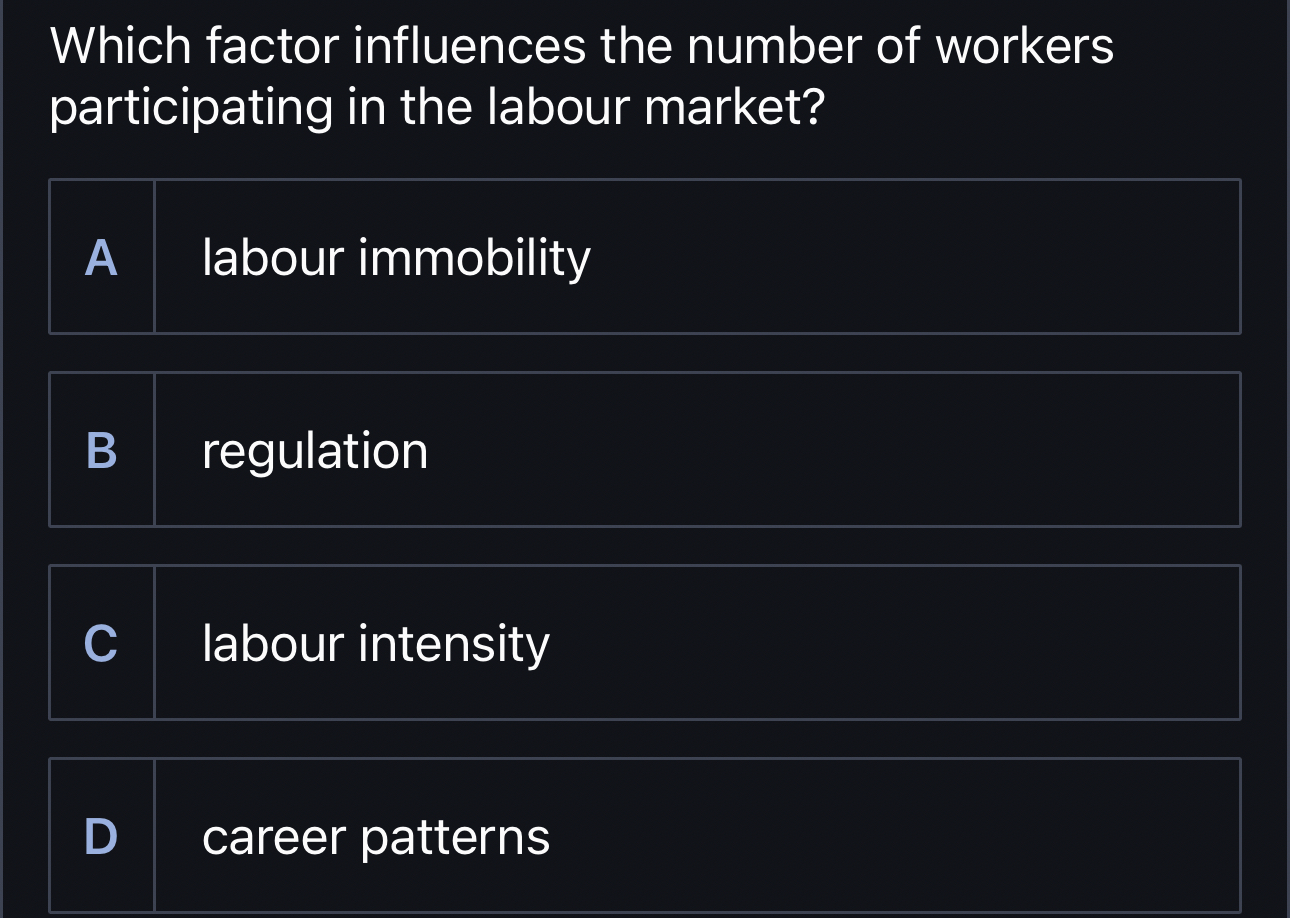 Solved Which factor influences the number of | Chegg.com