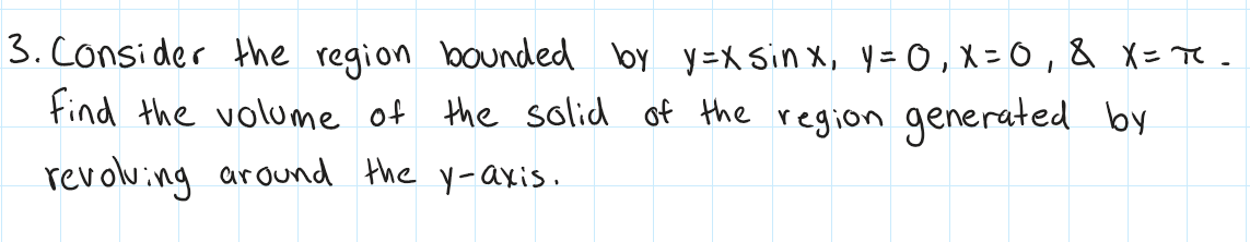 Solved Consider the region bounded | Chegg.com