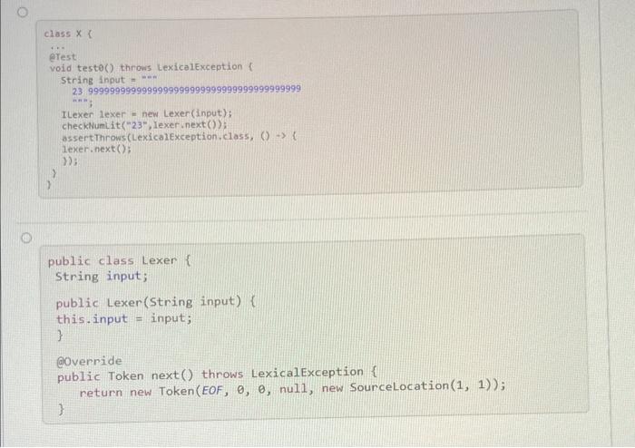 Solved Which class could be part of an instance of the | Chegg.com