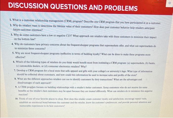 Solved 1. Distinguish between variety and assortment. Why | Chegg.com