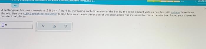 Solved viving 25 பா A rectangular box has dimensions 2 11 by | Chegg.com
