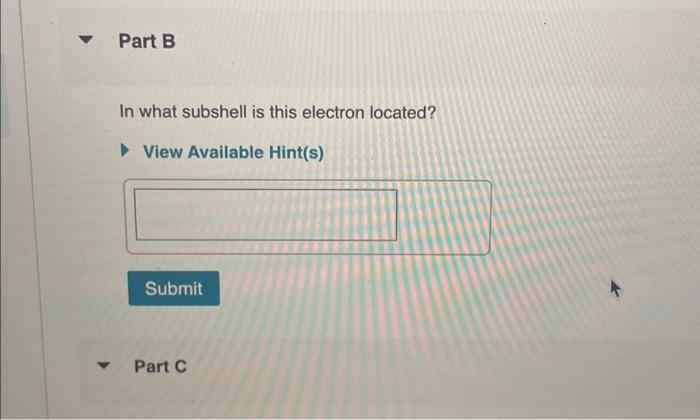 Solved Consider an electron in the state n=4,l=3, | Chegg.com