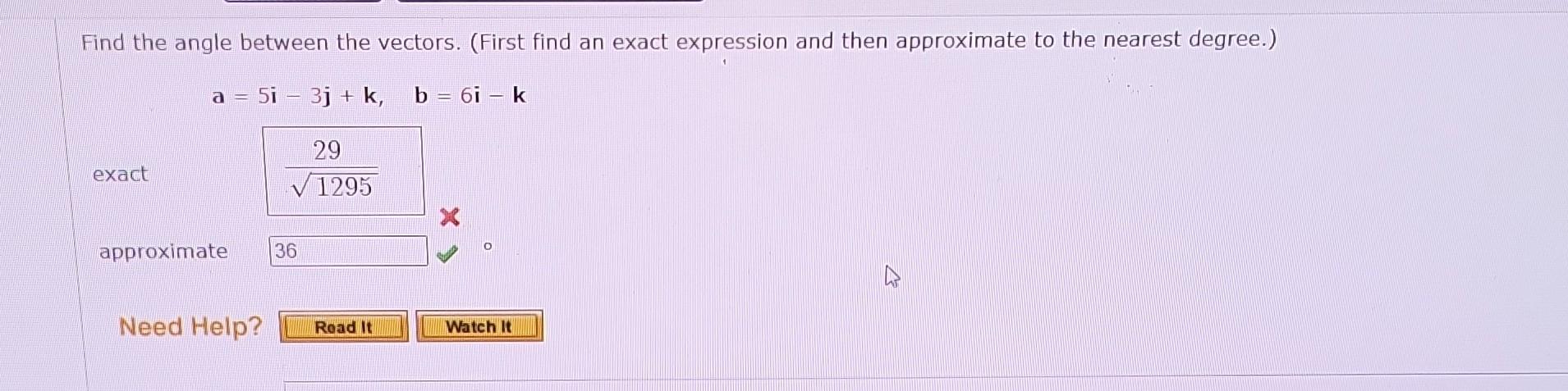 Solved a=5i−3j+k,b=6i−k | Chegg.com Solved a=5i−3j+k,b=6i−k | Chegg.com