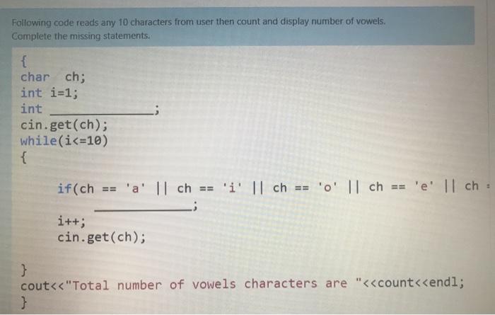 Solved Following code reads any 10 characters from user then | Chegg.com