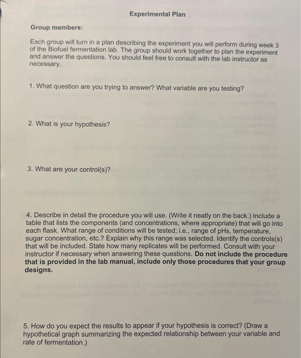 Solved Temperature. What are the effects on yeast | Chegg.com