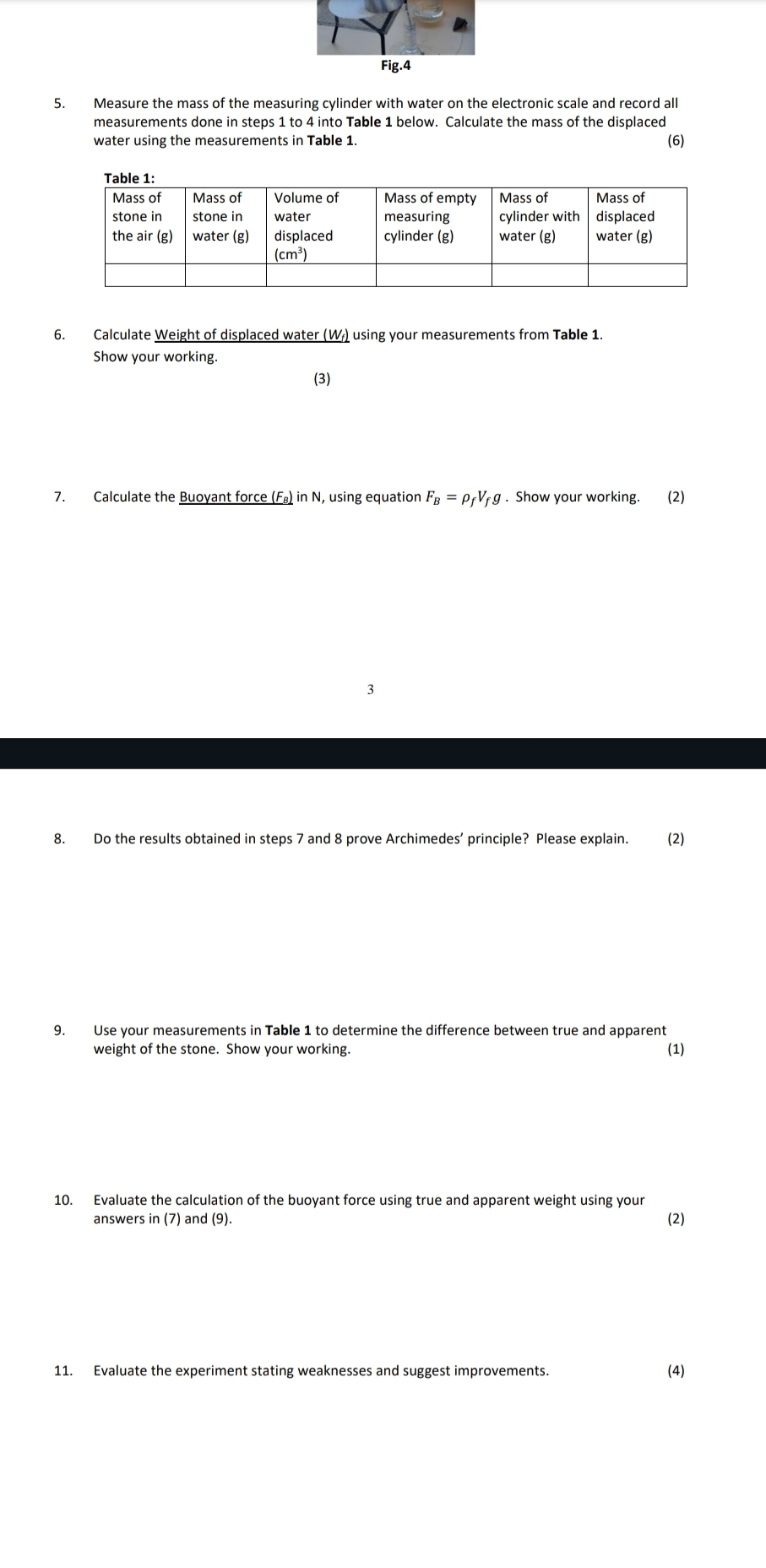 Method:1,.2.3.15Materials:6.The scale on the spring | Chegg.com