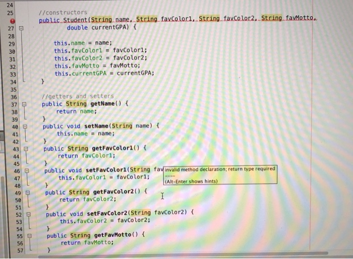Solved Can you tell or show me how to fix this one error on | Chegg.com