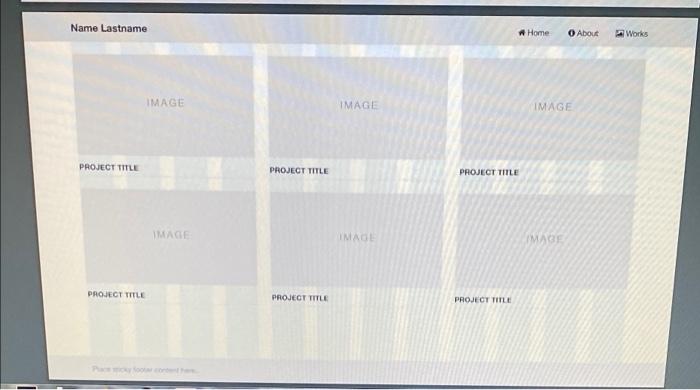 Solved Final Project Create a Portfolio Website that | Chegg.com
