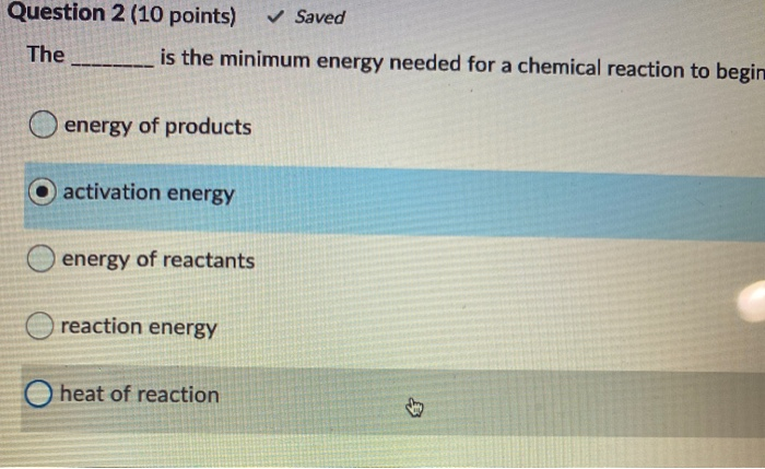 Solved Question 2 (10 points) Saved The is the minimum | Chegg.com Solved Question 2 (10 points) Saved The is the minimum | Chegg.com