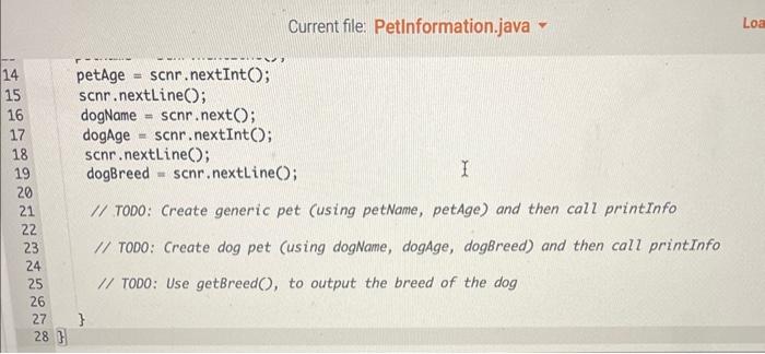Solved import java. util. Scanner; public class | Chegg.com