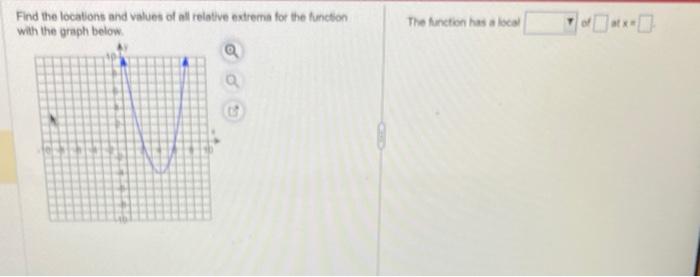 Solved Find the locations and values of all relative extrema | Chegg.com