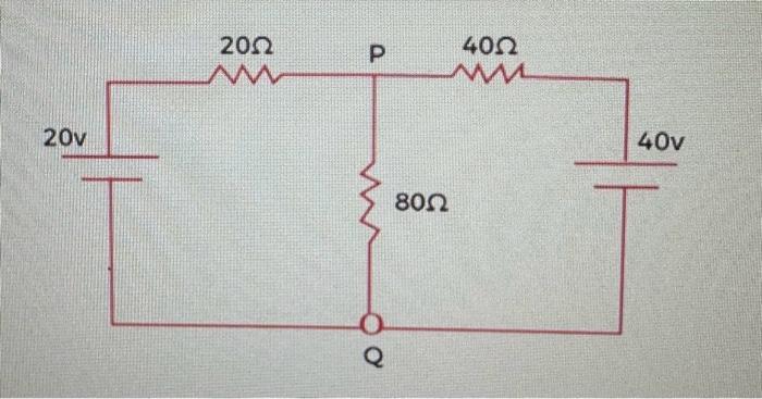 Solved what is the nortons resistance actoss 80 ohms? in | Chegg.com