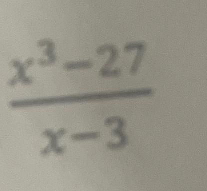 Solved x3-27x-3 | Chegg.com