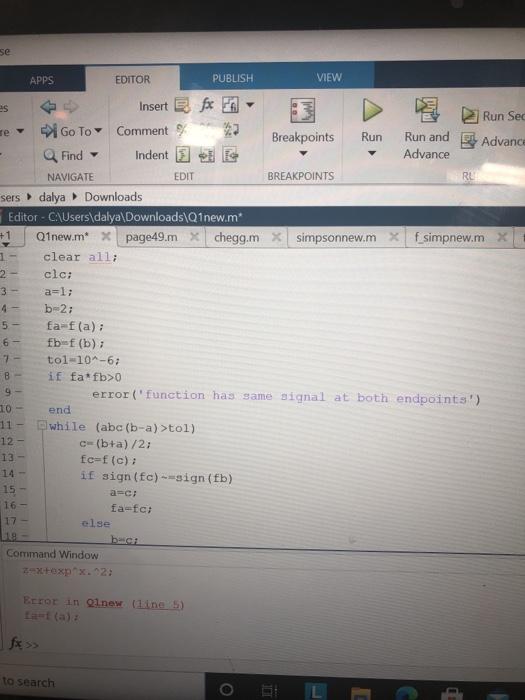 Solved se EDIT APPS EDITOR PUBLISH VIEW es Insert Efx Run | Chegg.com