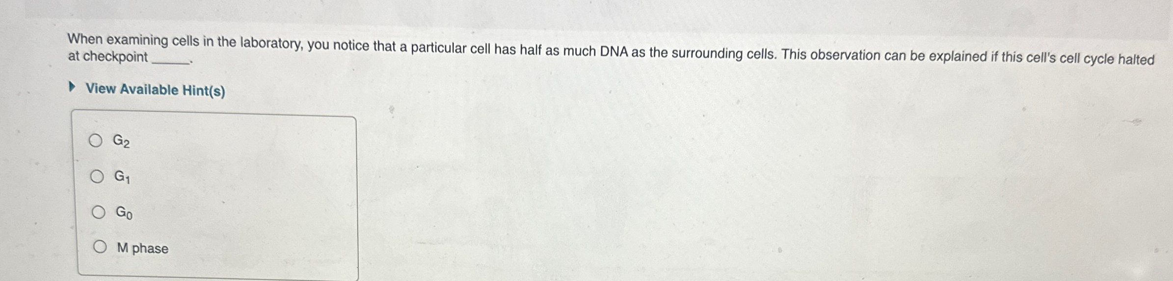 Solved When examining cells in the laboratory, you notice | Chegg.com