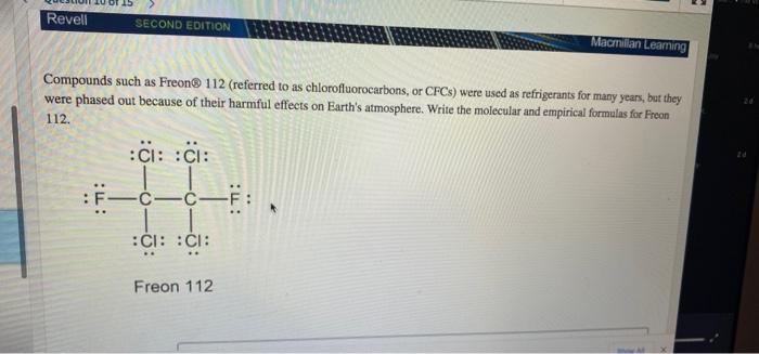 Solved Revell SECOND EDITION Macmillan Leaming Compounds | Chegg.com