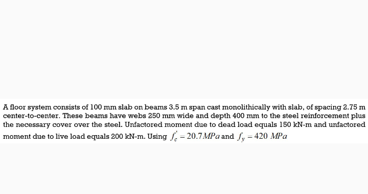 Solved Determine the depth of the compression block | Chegg.com