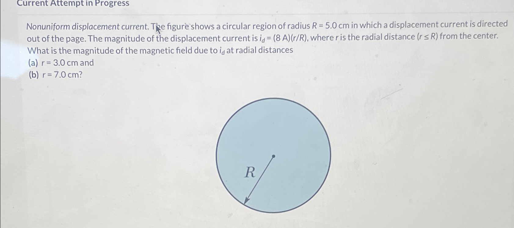 Solved Current Attempt in ProgressNonuniform displacement | Chegg.com