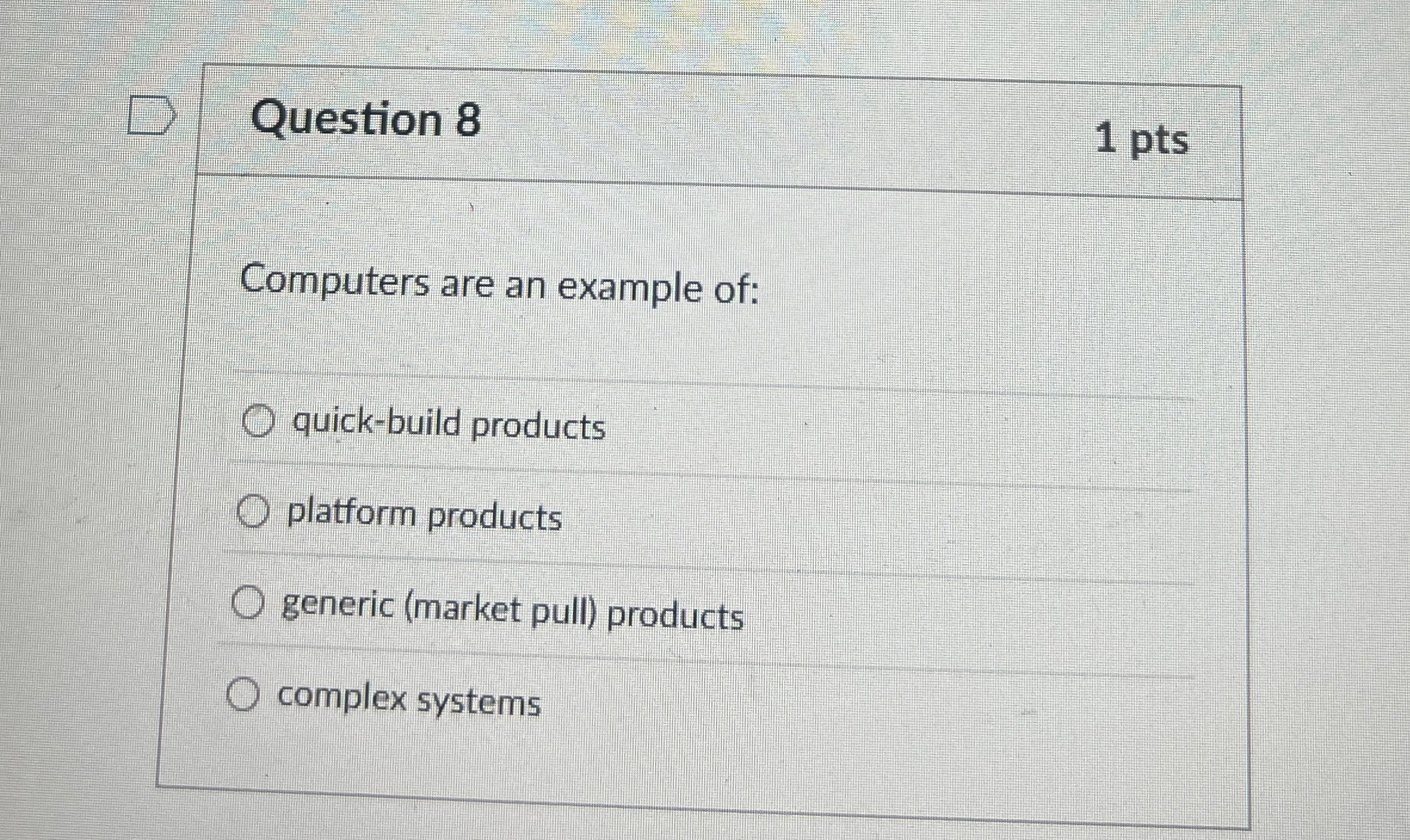 Solved Question 81 ﻿ptsComputers are an example | Chegg.com