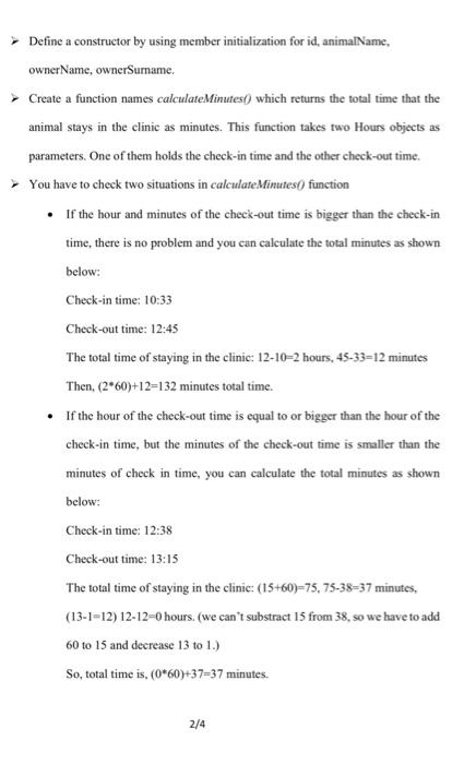 Solved ''object oriented programming" the code must be | Chegg.com