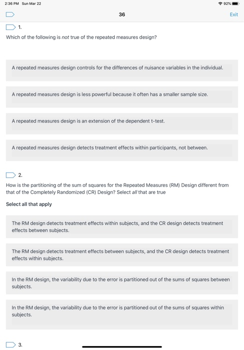 Solved I need help with the four multiple choice questions | Chegg.com