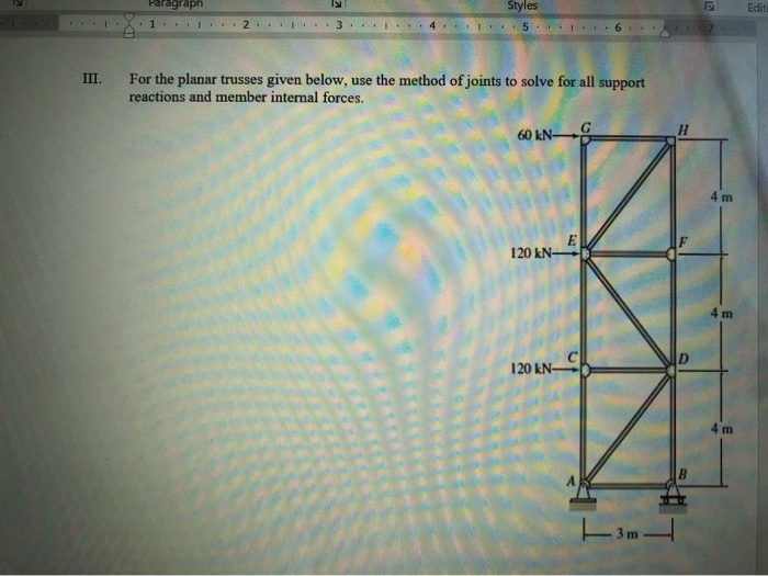 Solved Fall 2020/2021 Fundamental of structural analysis | Chegg.com
