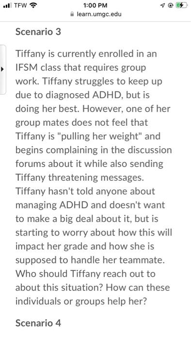 Solved As a student, you may encounter a number of | Chegg.com