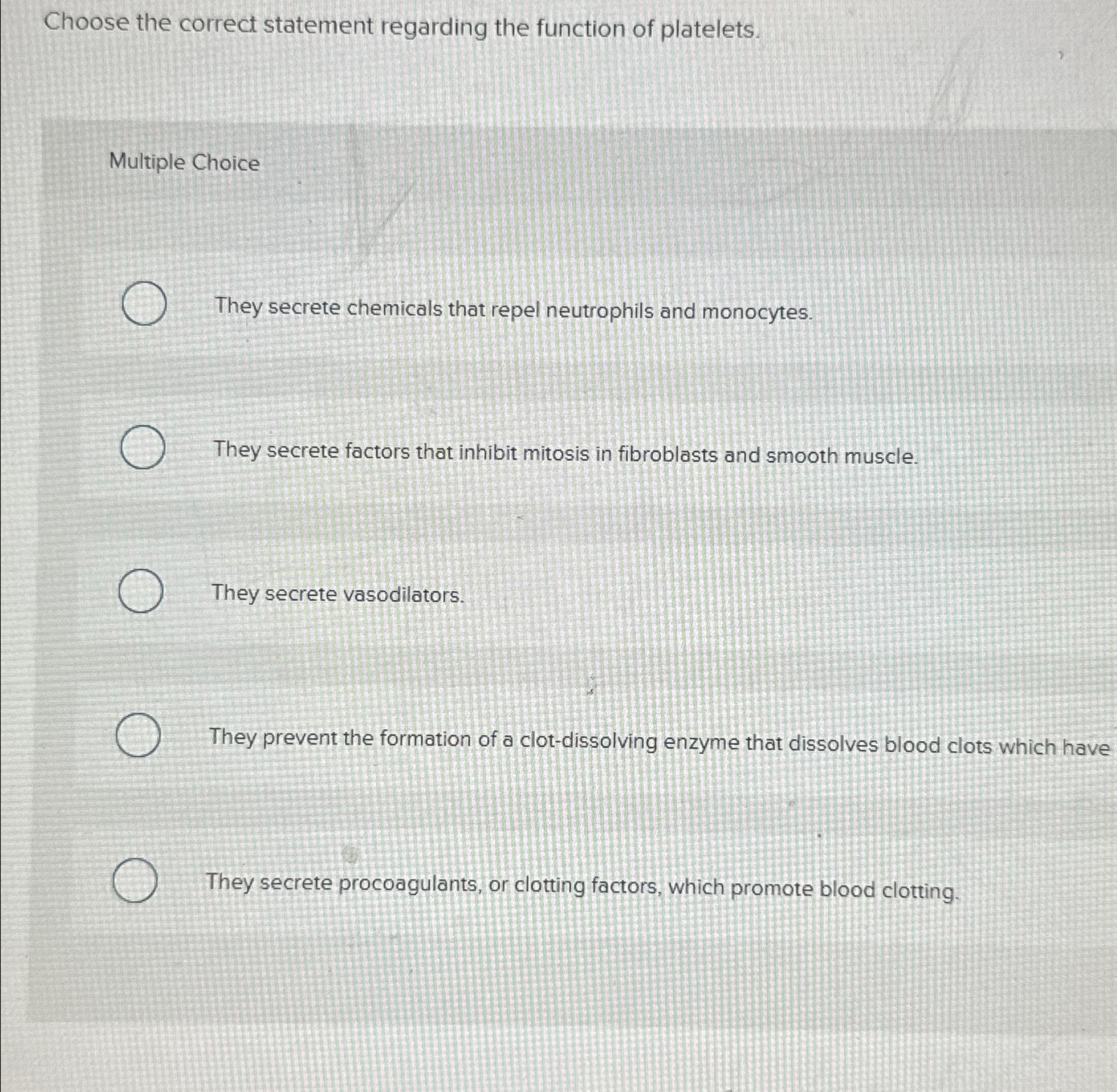 Solved Choose the correct statement regarding the function | Chegg.com