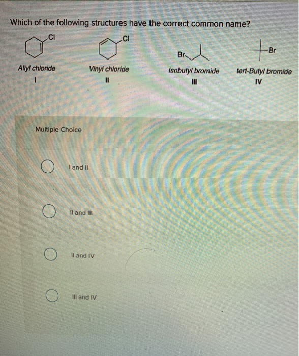 Solved Which of the following structures have the correct | Chegg.com