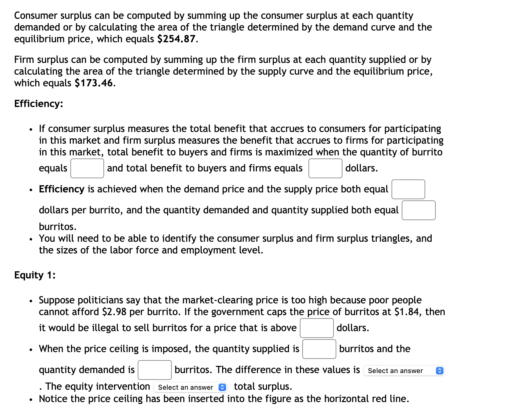 Solved Consumer surplus can be computed by summing up the | Chegg.com