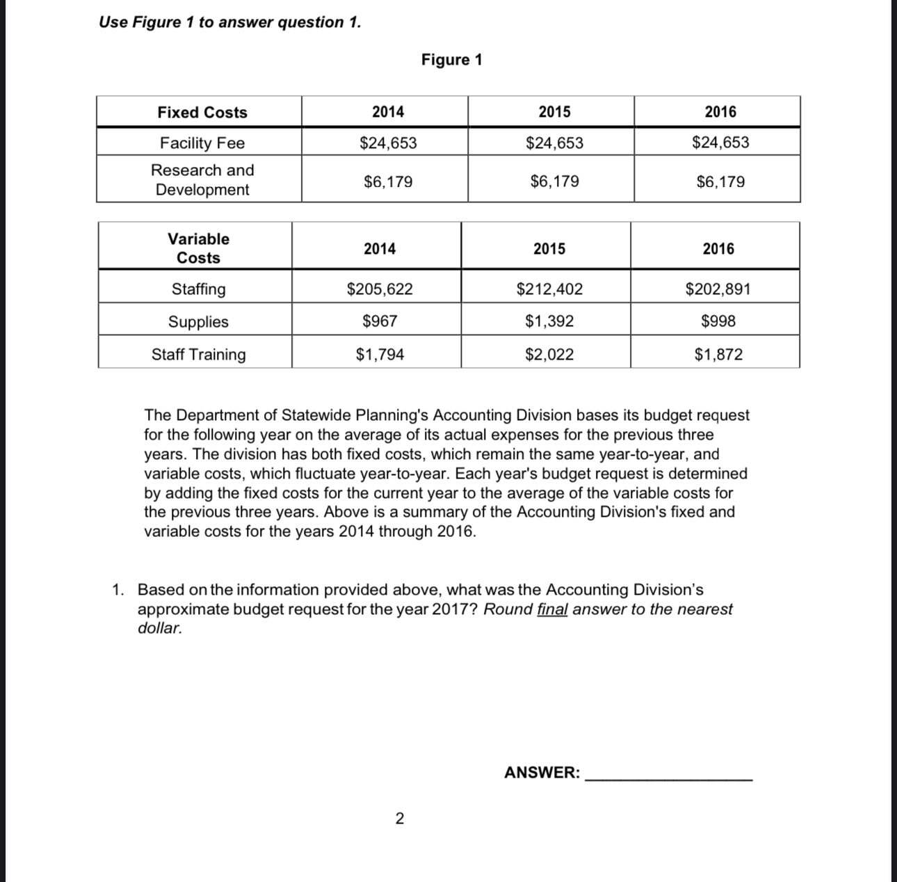 Solved Use Figure 1 ﻿to answer question 1.Figure | Chegg.com