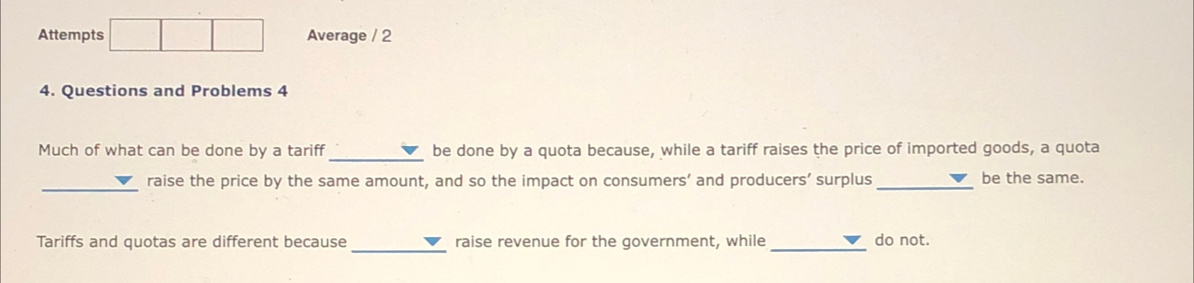 Solved AttemptsAverage ?24. ﻿Questions and Problems 4Much of | Chegg.com