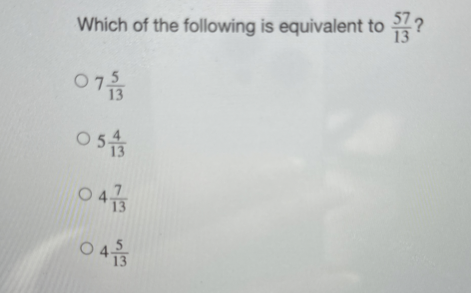 Solved Which Of The Following Is Equivalent To
