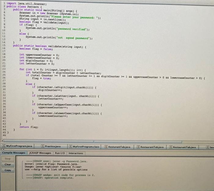 Solved Java Programming Project 3 Loops Strings And 3169
