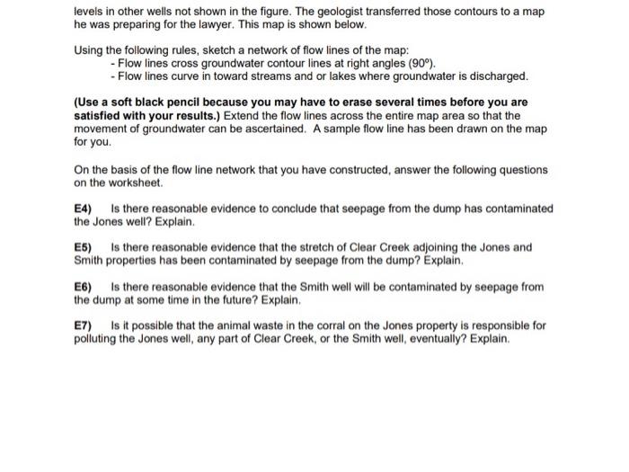 Solved SECTION 2. GROUNDWATER CONTAMINATION METHOD: Read | Chegg.com