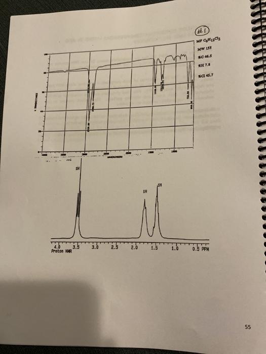 Solved STRUCTURE DETERMINATION PROBLEMS USING IR AND PROTON | Chegg.com