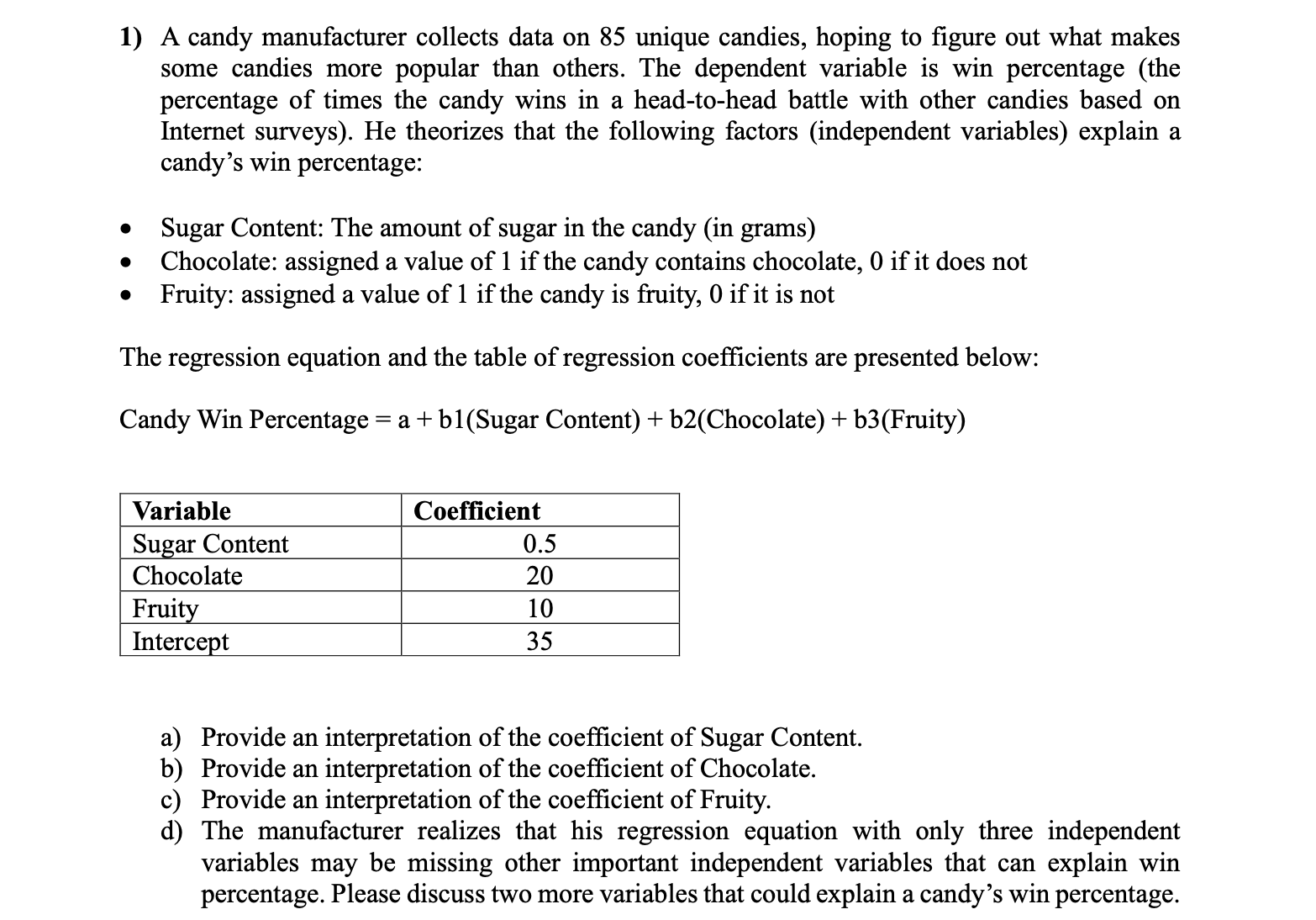 please & thank you, could you solve for A, ﻿B,C, ﻿&D | Chegg.com