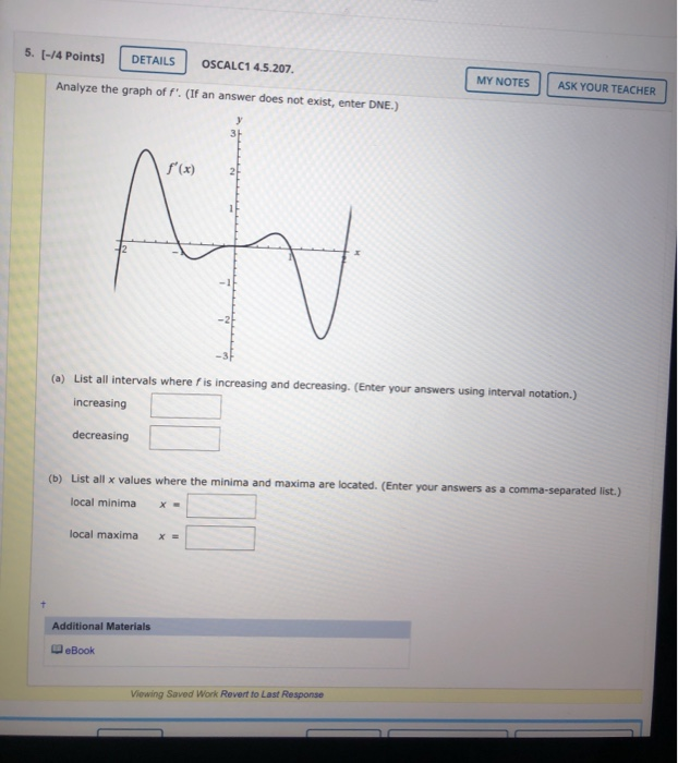 Solved 3. [-12 Points) DETAILS OSCALC1 4.5.204. MY NOTES ASK | Chegg.com Solved 3. [-12 Points) DETAILS OSCALC1 4.5.204. MY NOTES ASK | Chegg.com