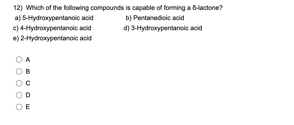 Solved Which of the following compounds is capable of | Chegg.com