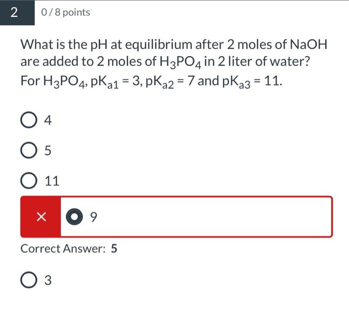 Solved Please help with these 3 pH questions. I have no idea | Chegg.com