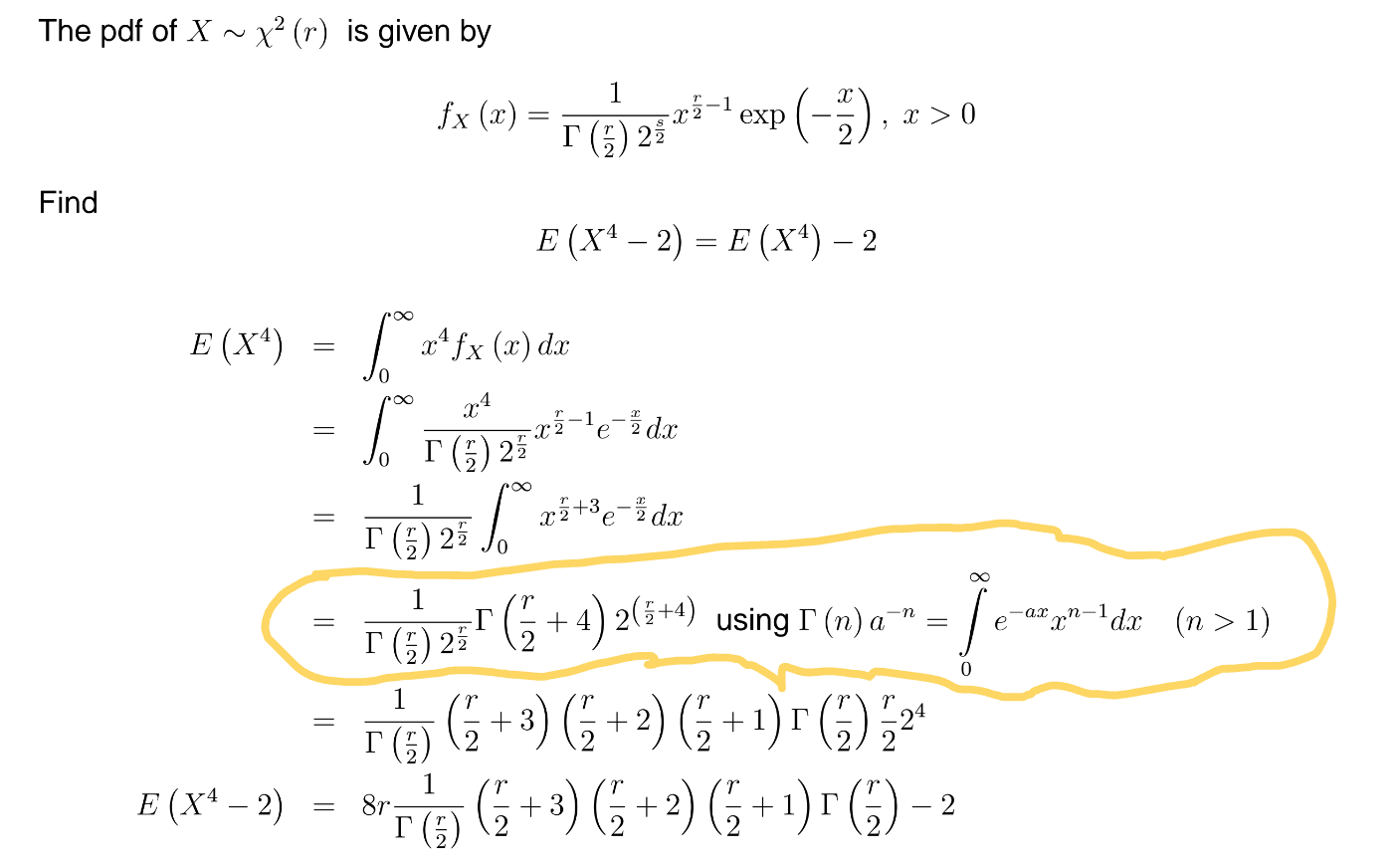 Solved Could you please explain the yellow circled part | Chegg.com