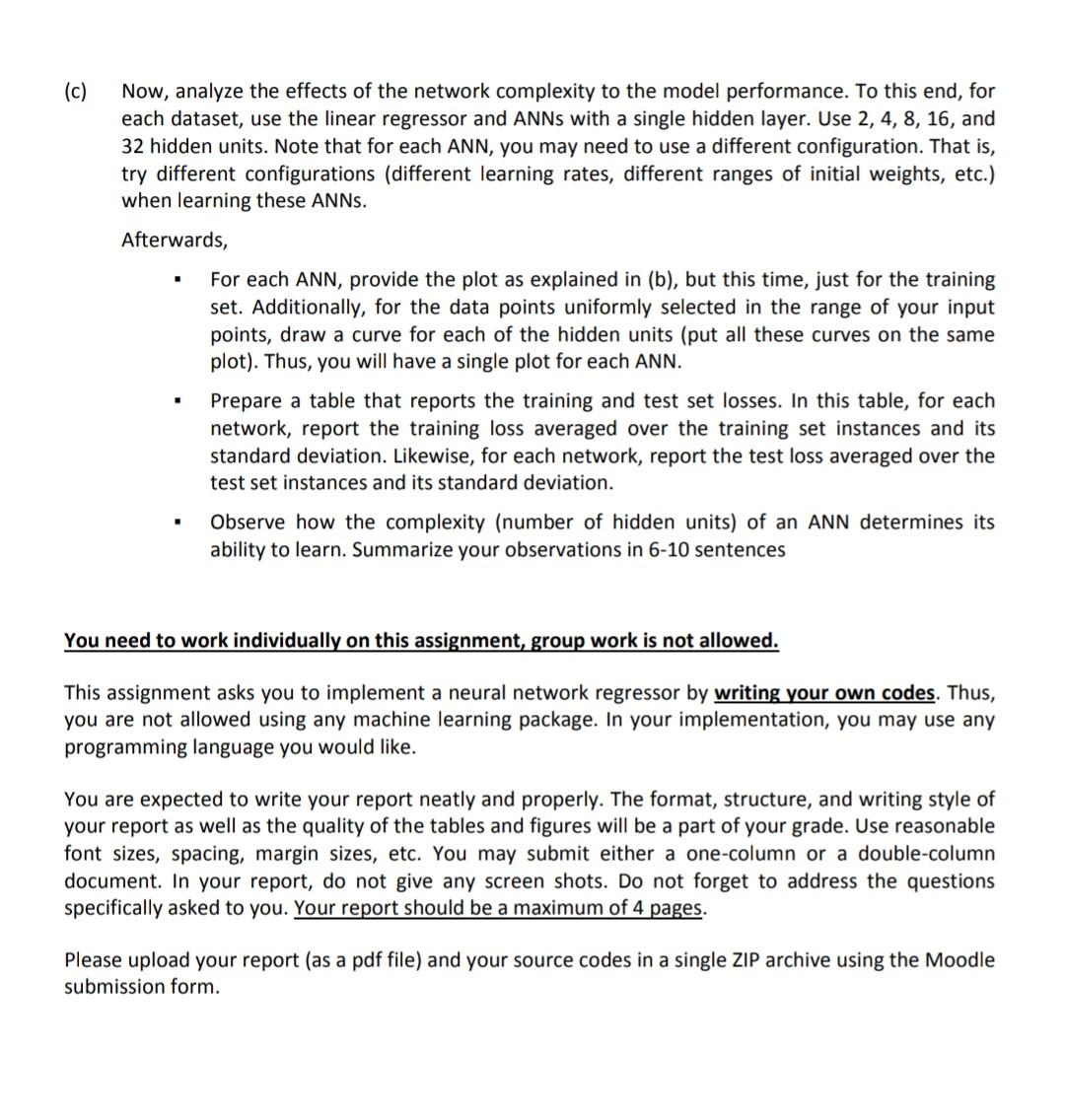 Solved GE 461-Introduction to Data Science Project - | Chegg.com