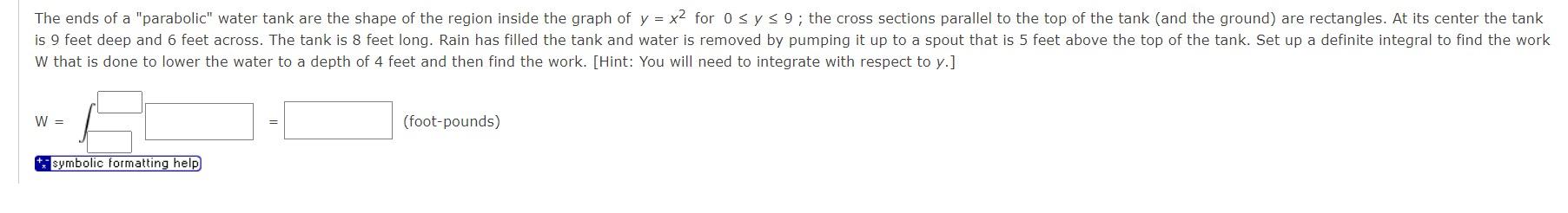 Solved W ﻿that is done to lower the water to a depth of 4 | Chegg.com